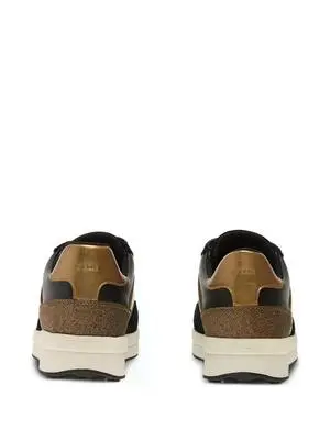 Geox Glitter Detail Lace-up Sneakers