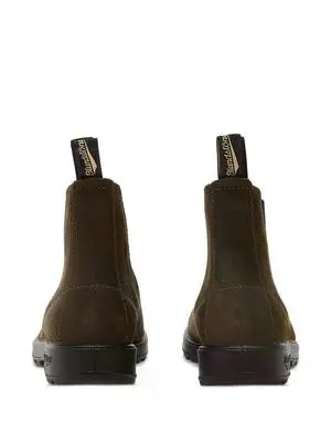 Blundstone Suede Chelsea Boots - Brown