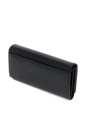 Guess Logo-plaque Wallet - Black