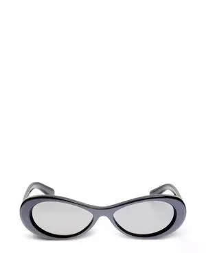 Jacquemus Nuvola Oval-frame Sunglasses - Grey
