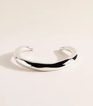 Alexis Bittar Small Hinge Collar Necklace - Silver