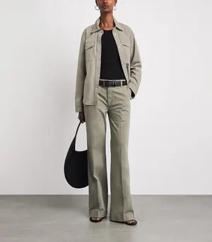 7 For All Mankind Cotton Twill Shirt