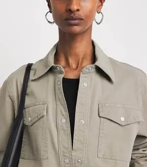 7 For All Mankind Cotton Twill Shirt
