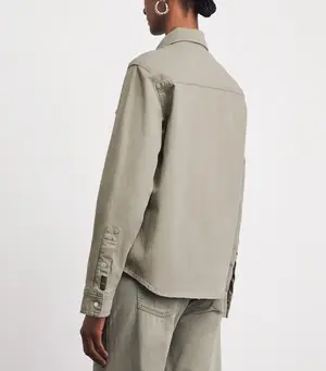 7 For All Mankind Cotton Twill Shirt