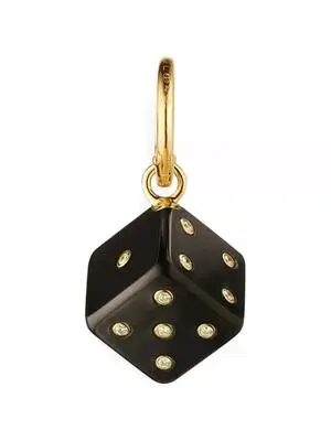 MARIE LICHTENBERG 18 Karat Yellow Dado Diamond Pendant