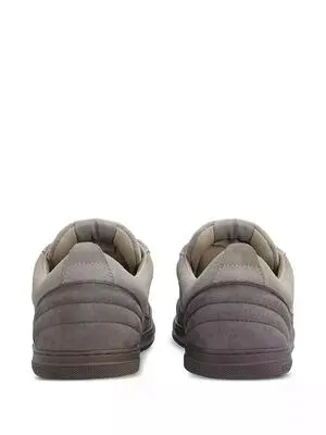 GROUNDS Panelled Suede Lace-up Sneakers