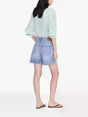 ANINE BING Delaney Denim Mini Shorts