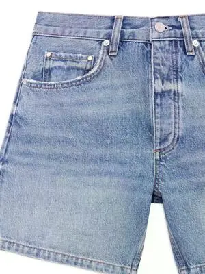 ANINE BING Delaney Denim Mini Shorts