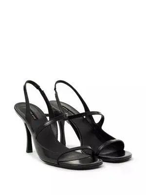 ANINE BING Iva Slingback Sandals - Black