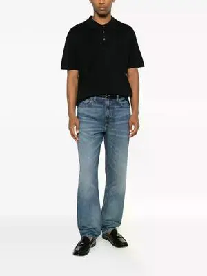 Calvin Klein Short-sleeve Logo-embroidered Polo Shirt