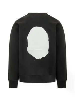 A BATHING APE Ape Head Graphic-print Sweatshirt