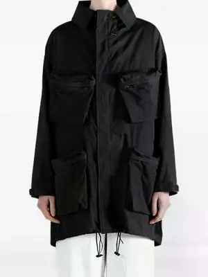 Y’s Hooded Multi-pocket Coat