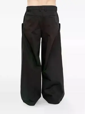 JUUN.J Layered Detail Wide-leg Trousers