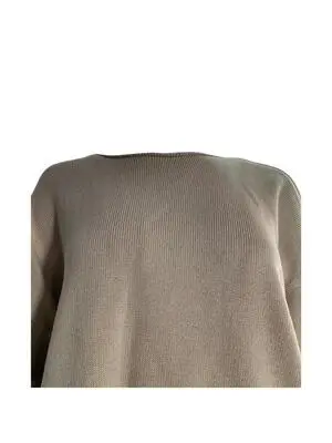 THE ROW Oversized Cotton Knit Sweater