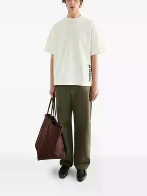 JIL SANDER Logo-print Crew-neck T-shirt