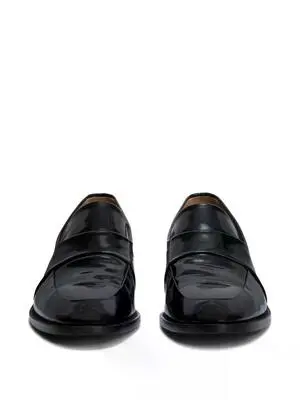 JIL SANDER Round-toe Leather Loafers