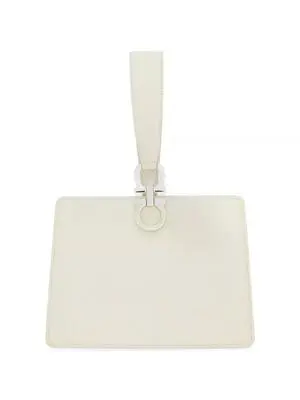 FERRAGAMO Mini Clutch - White