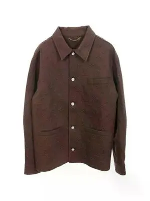 LOUIS VUITTON Monogram Embossed Oversized Jacket