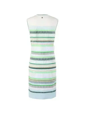 MARCCAIN Striped Sleeveless Mini Dress