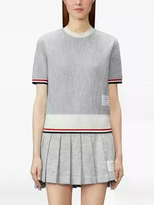 Thom Browne Trimmed T-shirts For Women