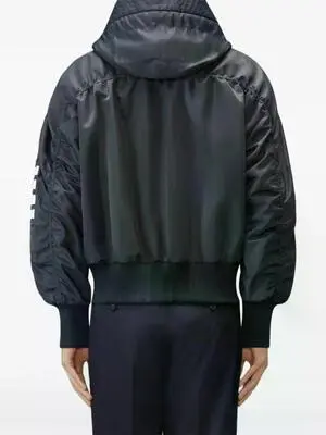 Thom Browne 4-bar Hooded Jacket