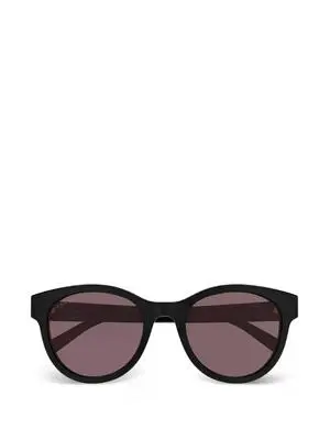 Gucci Logo Detail Sunglasses - Black