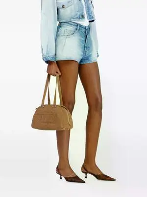 DIESEL® Wide Leg Denim Shorts