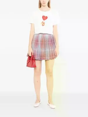 MELT Graphic-print Cropped T-shirt