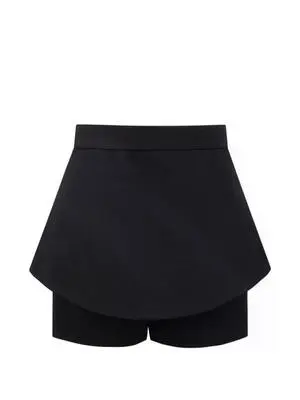 THE ARKOW Poppy Layered Shorts - Black