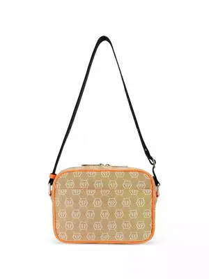 Philipp Plein Monogram Jacquard Messenger Bag
