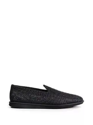 Giorgio Armani Cornely Embroidery Loafers
