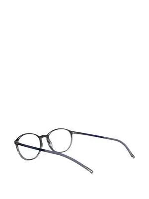 SILHOUETTE Spx Illusion Round Frame Eyeglasses - Grey