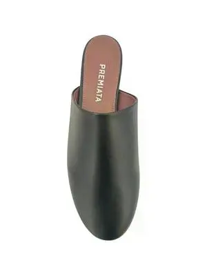Premiata Leather Almond-toe Mules