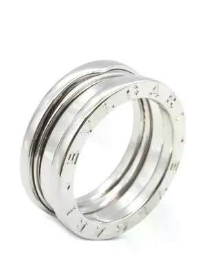 BVLGARI B.zero1 Three-band 18k White Gold Ring - Silver