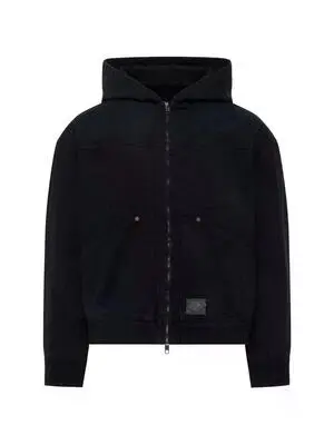WOOYOUNGMI Hooded Denim Jacket