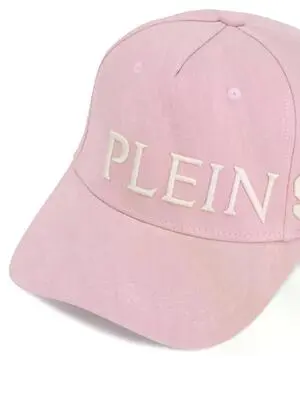 PLEIN SPORT Embroidered Cotton-gabardine Baseball Cap