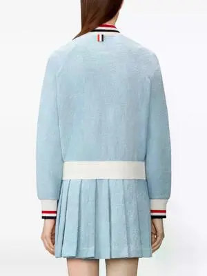 Thom Browne Rwb-stripe Bomber Jacket