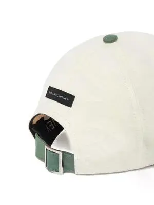 Stella McCartney Embroidered Canvas Baseball Cap