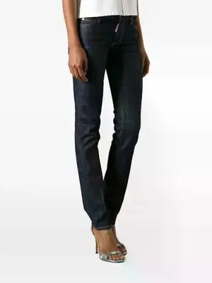 Dsquared2 Leopard-print Pocket Jeans