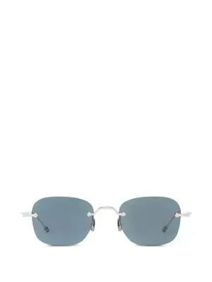 Thom Browne Rimless Rectangular Sunglasses - Silver