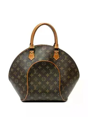 LOUIS VUITTON Monogram Ellipse Gm Tote Bag - Brown
