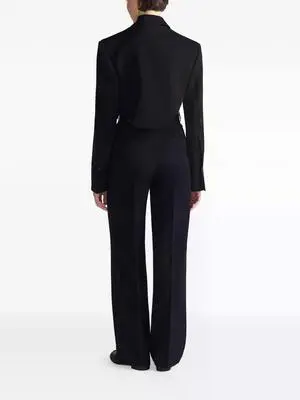 THE ARKOW Imara Pressed-crease Wide-leg Trousers
