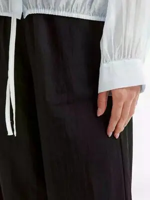 B+AB Drawstring Wide-leg Trousers