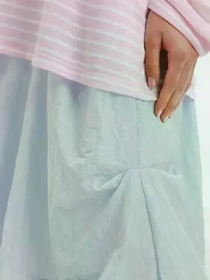 B+AB Elasticated Waist Balloon Midi Skirt