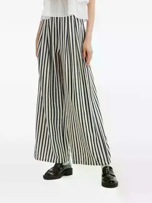 B+AB Striped Wide-leg Trousers