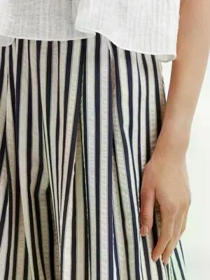 B+AB Striped Wide-leg Trousers
