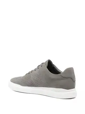 SERGIO MORETTI FIRENZE Perforated Leather Sneakers