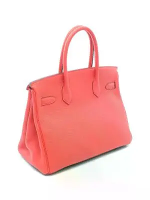 Hermès Hermès 30 Birkin Tote Bag Red