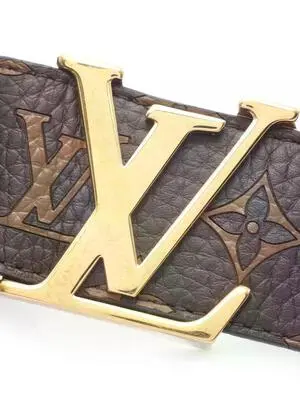 LOUIS VUITTON X Supreme Monogrammed Leather Belt