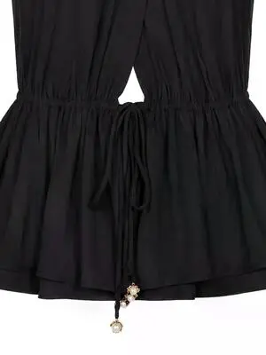 TAYLOR Halterneck Peplum Top